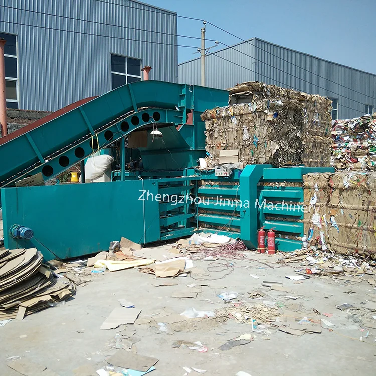 Carton Compress Baler Machine Plastic Bag Baler Machine Automatic Paper ...