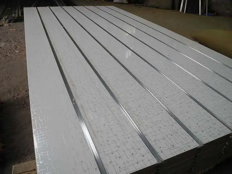 18mm Thickness Slatwall Laminated Mdf Sheet Board Groove Slat Wall ...