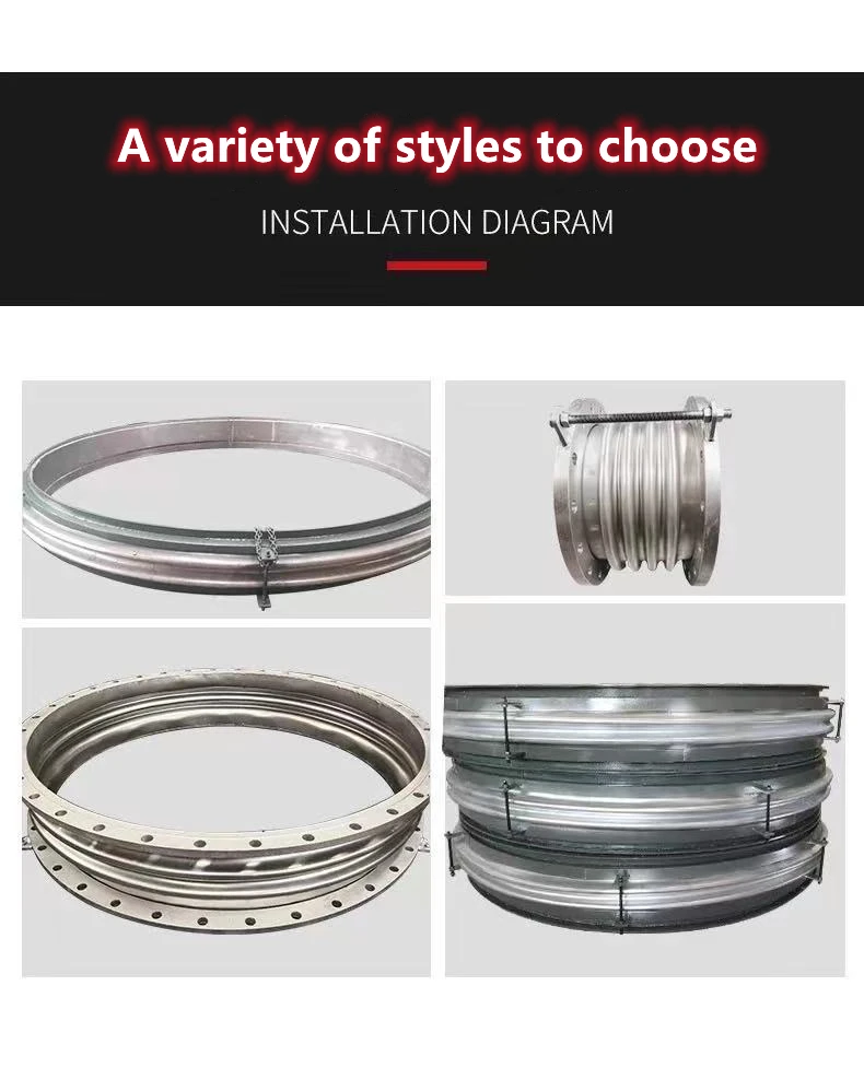 Pipeline Compensator Corrugated Pipe Expansion Joint Stainless Steel ...