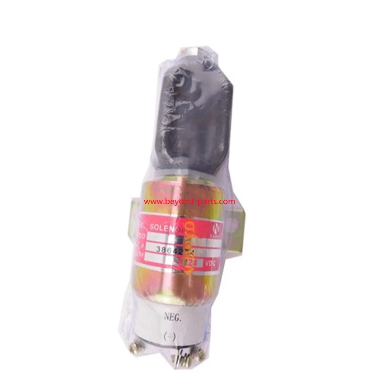 320C Excavator Parts S6K Engine Stop Off Solenoid Valve 3864274 ...