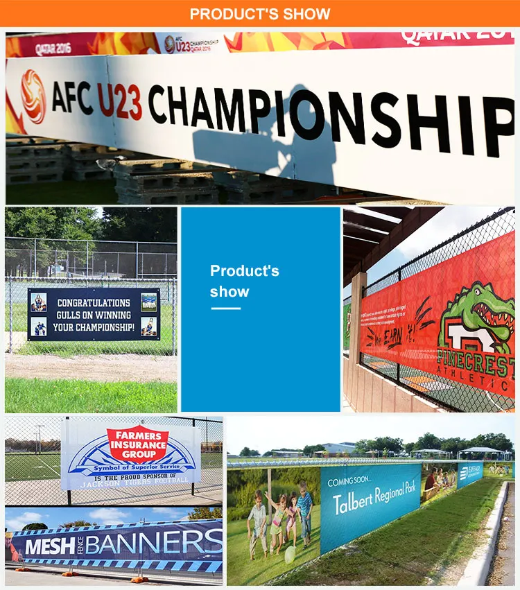 Heavy Duty Mesh PVC Vinyl Banner - Weatherproof & Durable