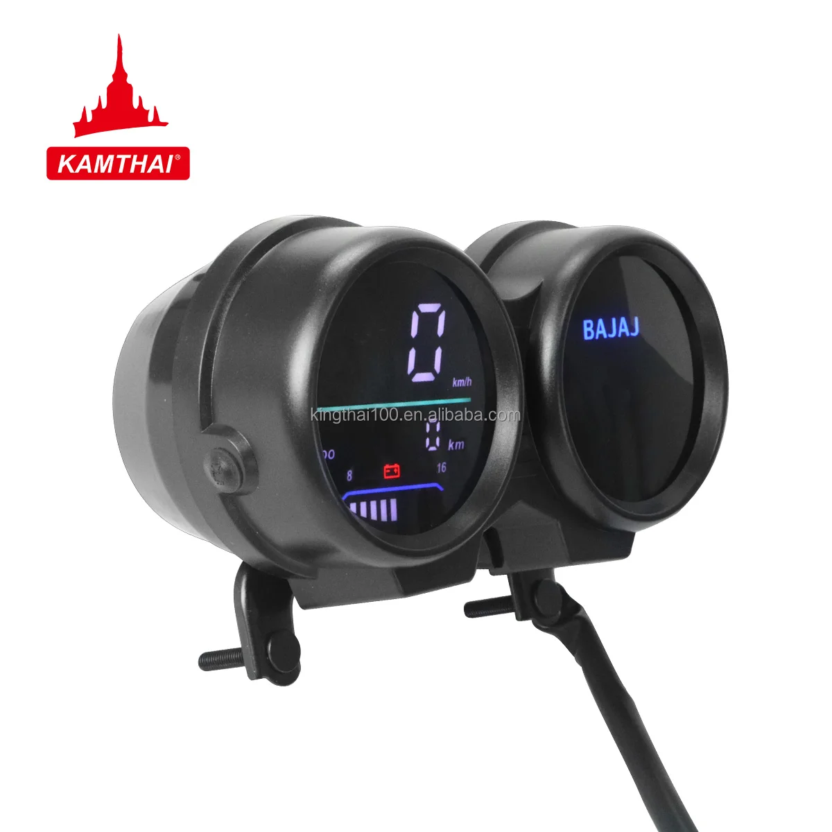 KAMTHAI Universal Motorcycle Digital Speedometer - BAJAJ BOXER CT