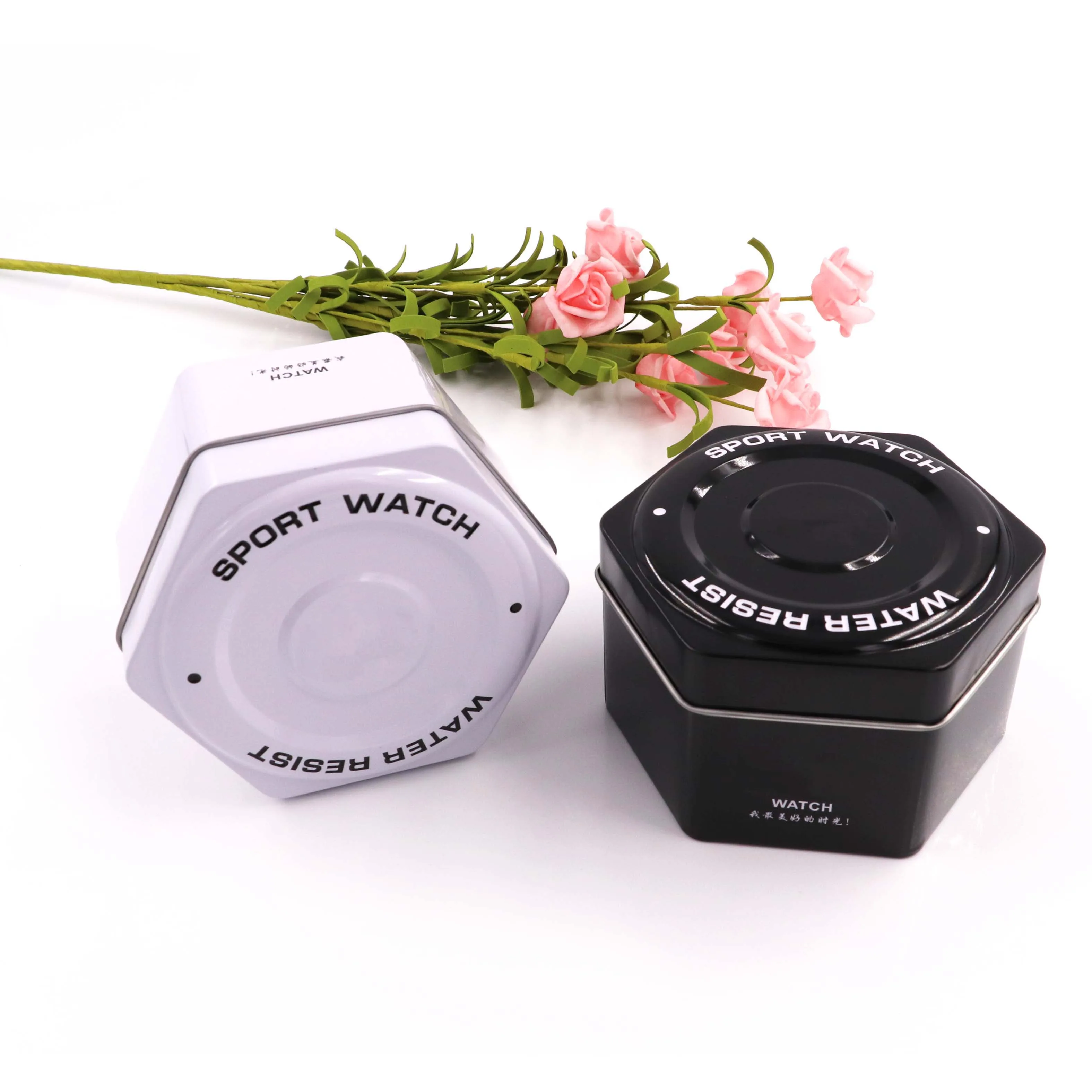 Custom Tinplate Boxes Carrying Sublimation Lids Watch Jewelry Metal ...