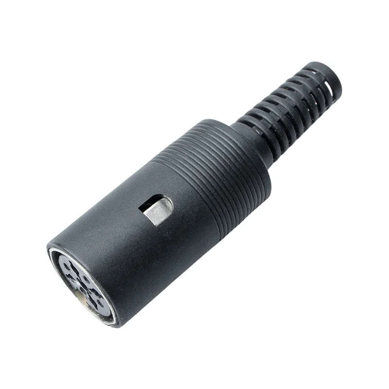 Circular Industrial Connector Diamond Din3 4 5 6 7 8pin Female Mount ...