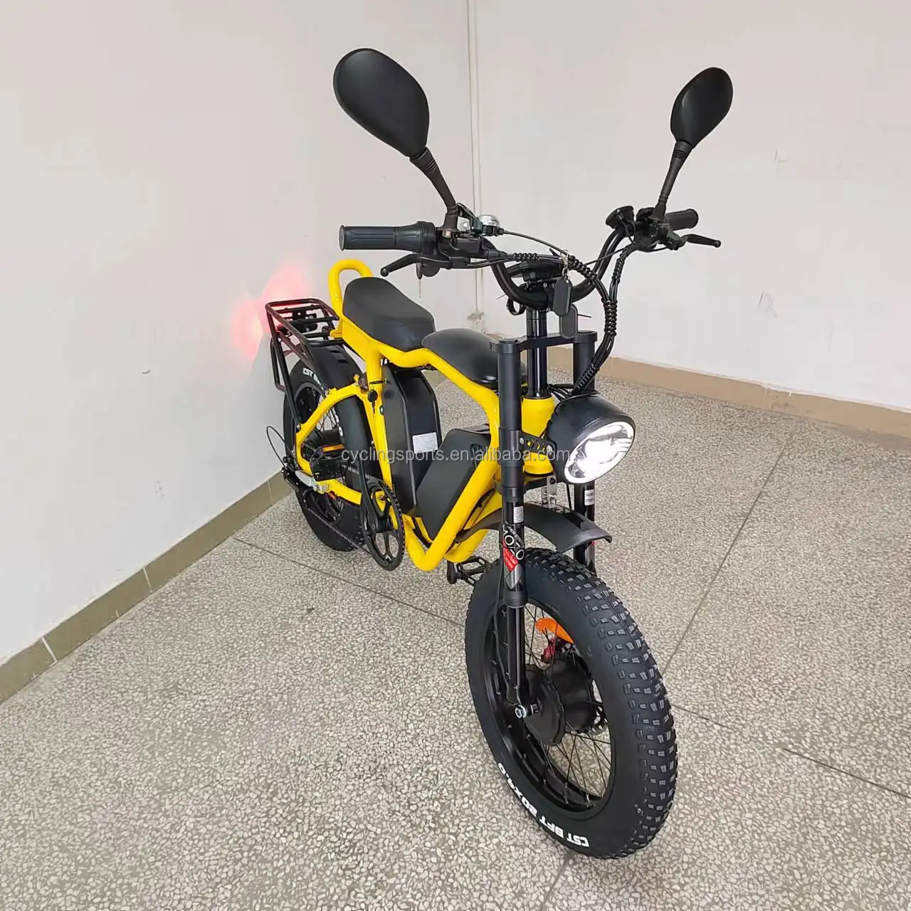 Bike Dual Motor Dual Battery 2000W - Fast Long Range E-bike