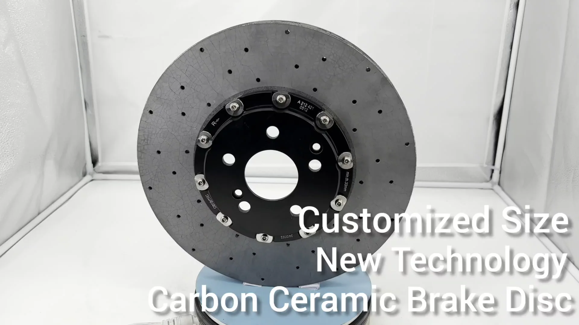 Arashi — Disque De Frein En Céramique De Carbone,Rotor,Pièces De Frein ...