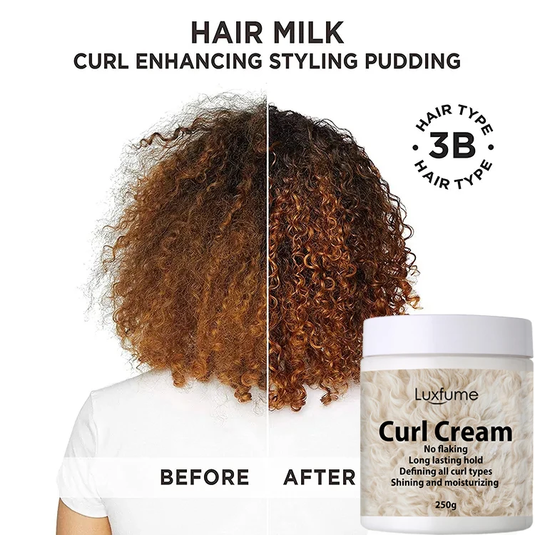 Shea Butter Coconut Curling Cream Private Label Bounce Curl Cream For ...