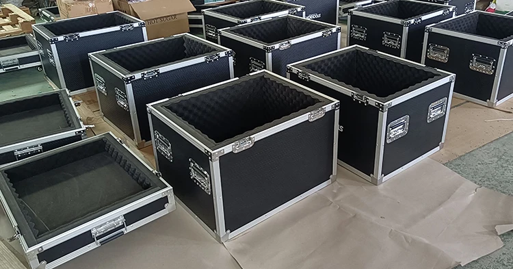 Heavy Duty Large Space Aluminum Flight Case Led Display Case With ...