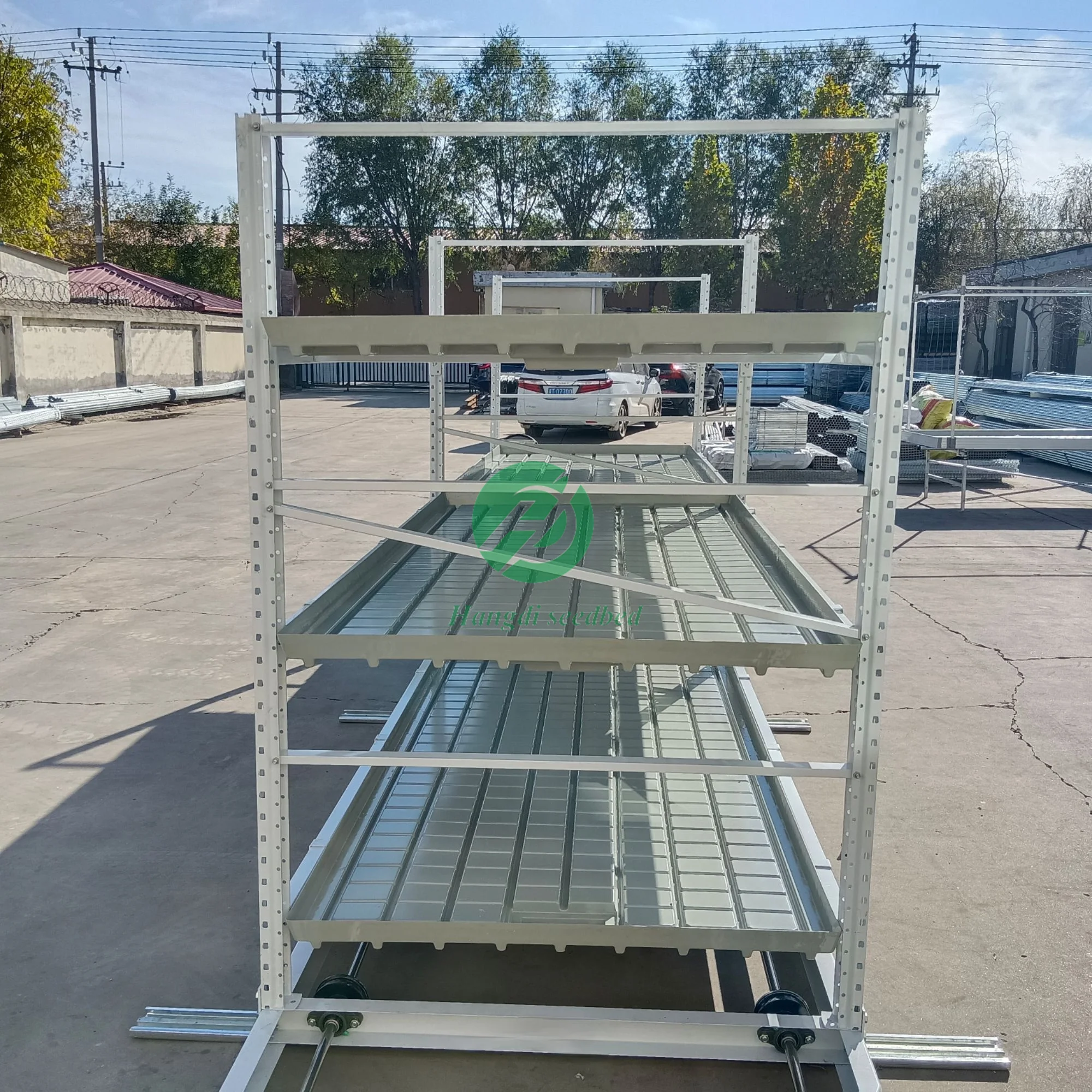 Hydroponic Growing Ebb And Flow Trays Multilayer Cultivation Racks For ...