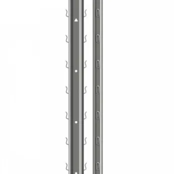 Galvanized Steel Perforated Square Sign Post U Post Poles U-channel ...