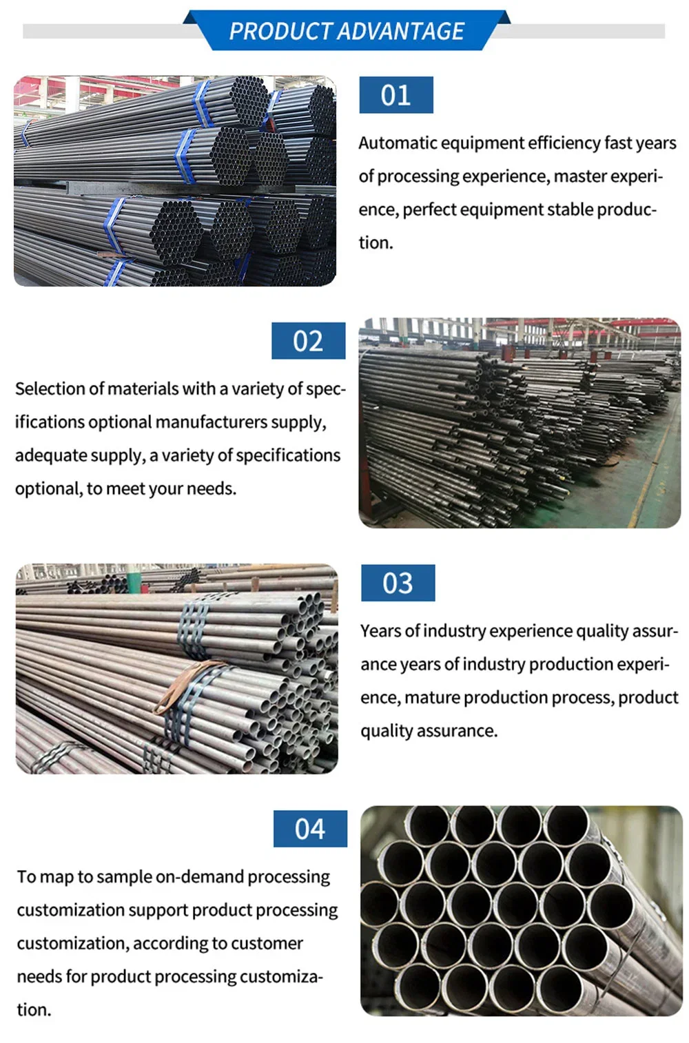 Astm A106 Gr. B Dn300 Sch40 Sch80 Seamless Carbon Steel Pipe - Buy ...