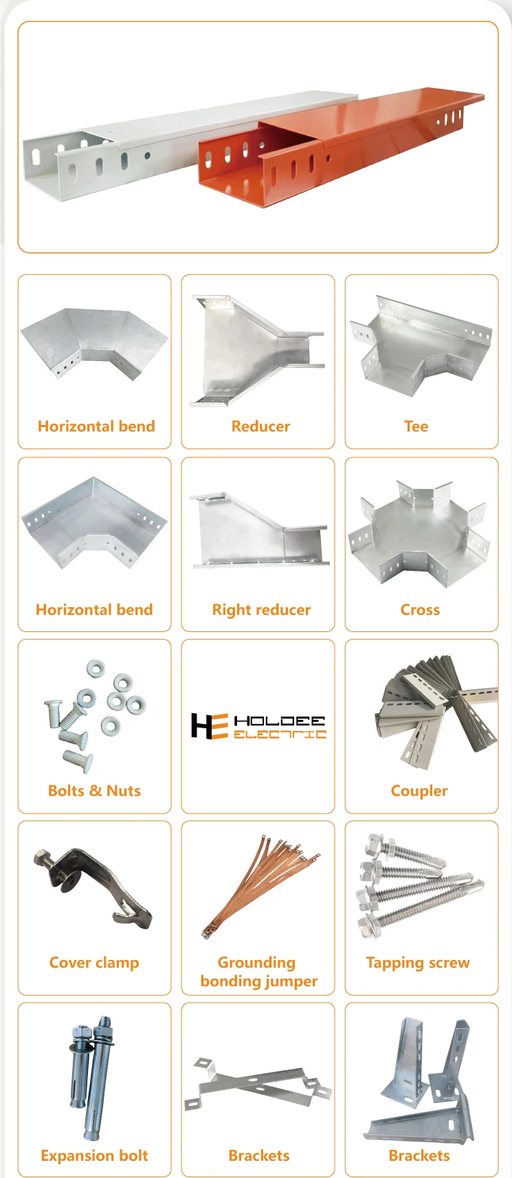 Electro-gal Solid Through Cable Tray - Buy Cable Trunking,Solid Through ...