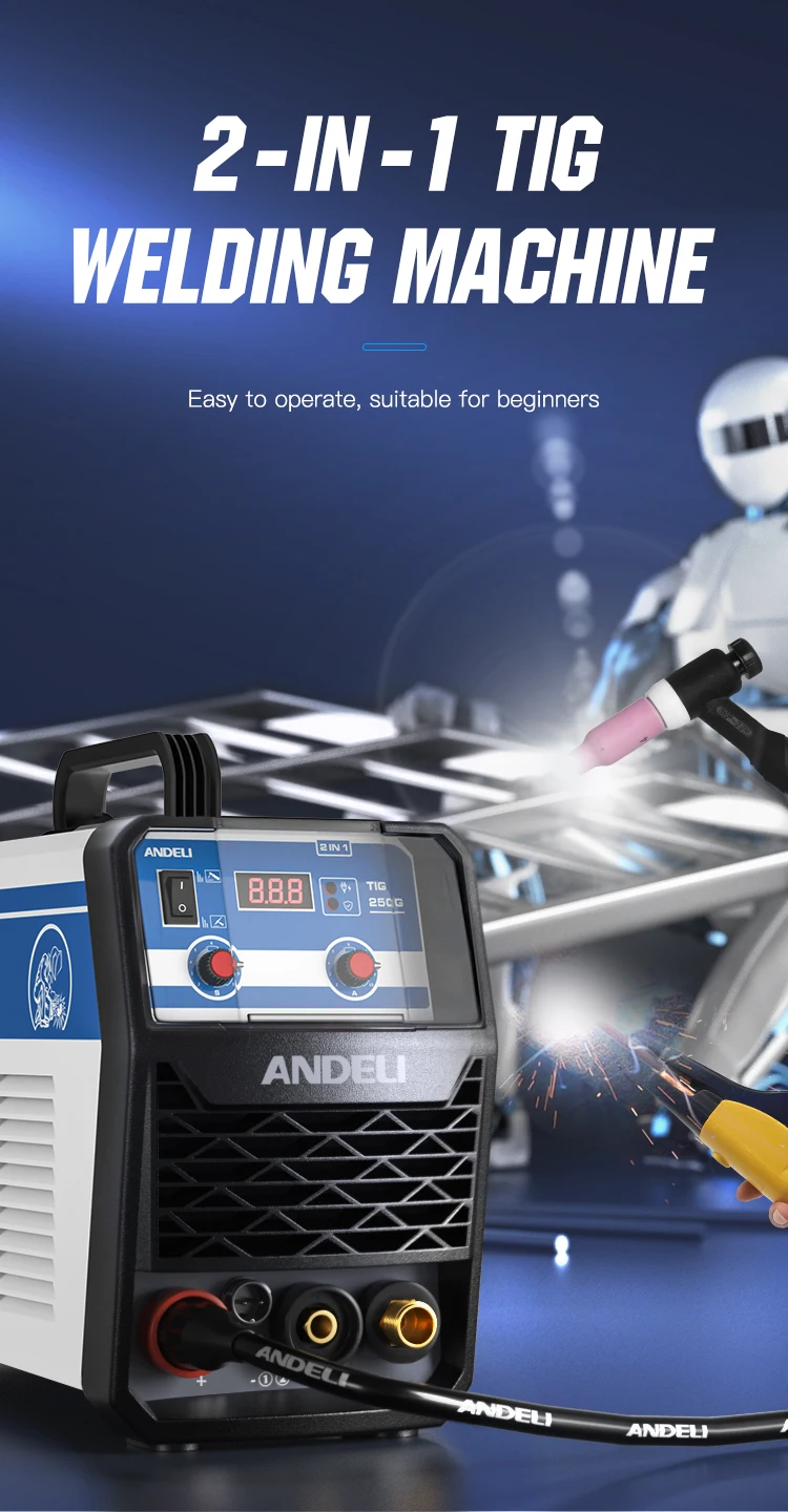 Andeli TIG-250 Welding Machine - High Productivity & Precision