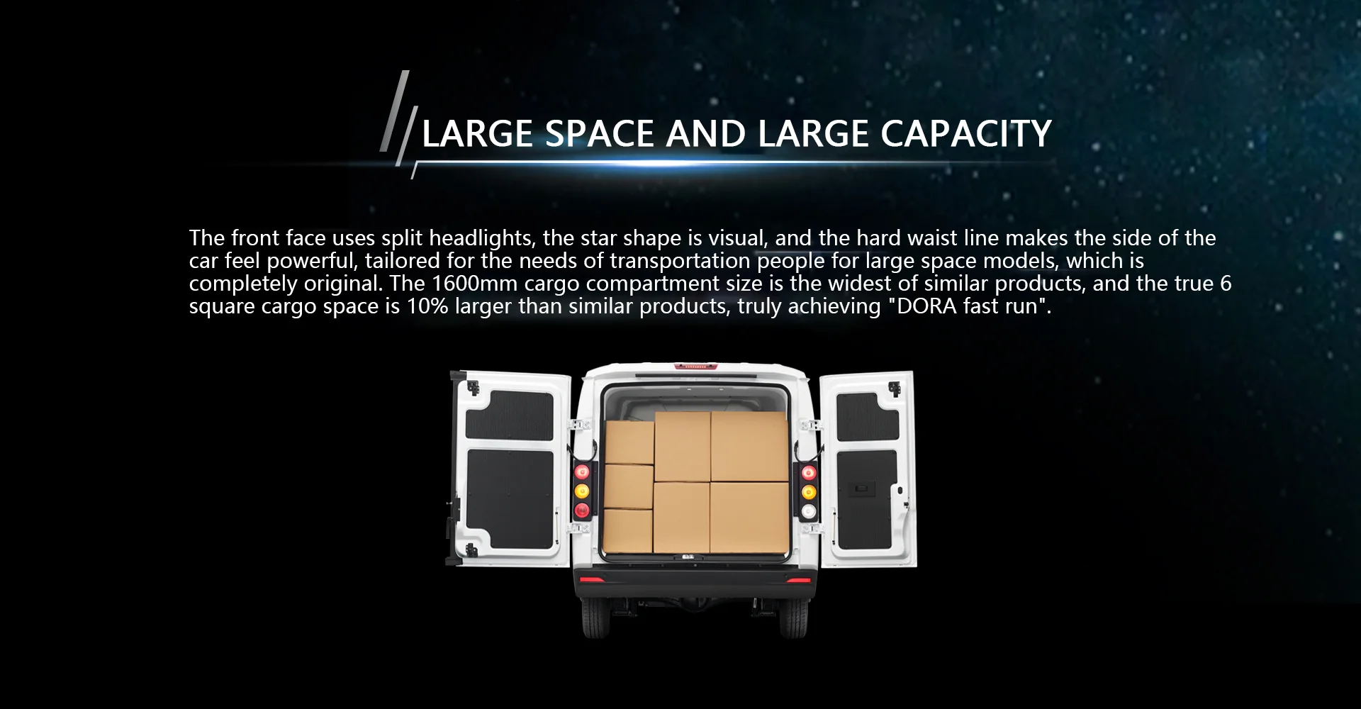 GEELY Electric Cargo Truck - Efficient Delivery Solutions