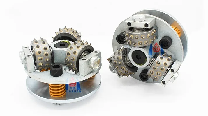 Improve Production Efficiency Diamond Rotary Bush Hammer Plate Grinding ...