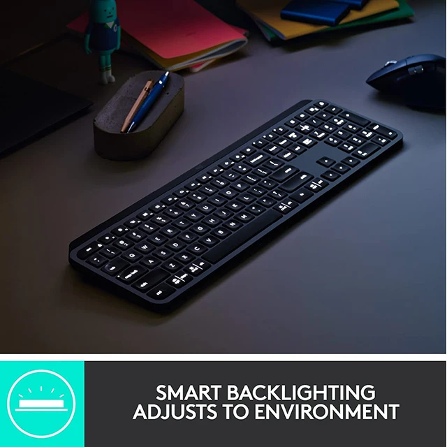Logitech MX Keys for Business 2.4GHz Keyboard Dual Mode Intelligent ...