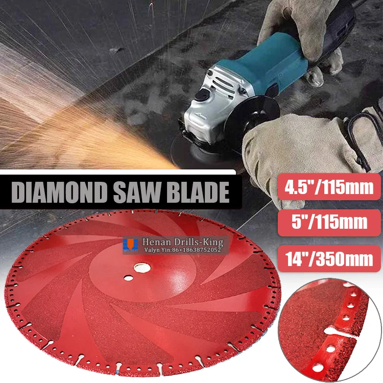 Vacuum Brazed Multi Purpose Demolition Blade Cutting Disc Diamond ...