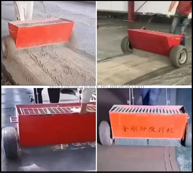 Hand Push Material Spreader Concrete Material Spreading For Sale - Buy ...