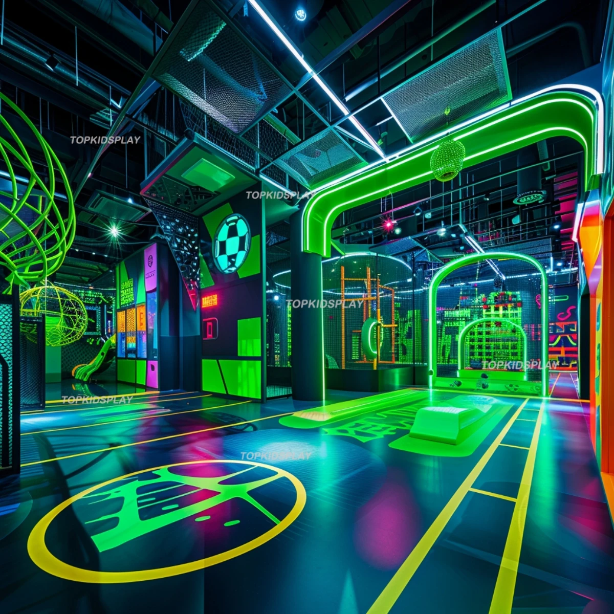 High ROI Sport Themed Multifunction Soft Play Indoor Playground ...