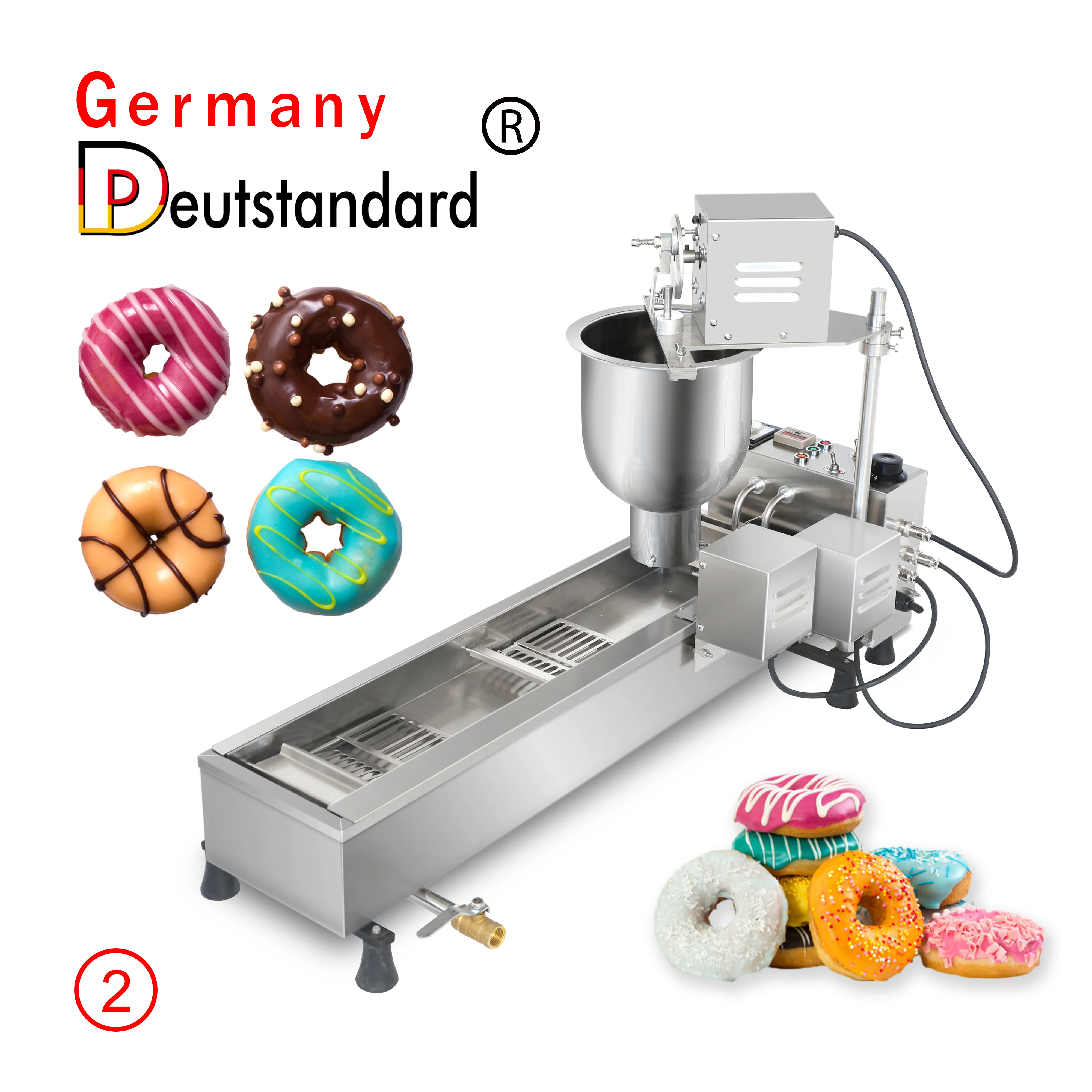 Commercial Automatic Donut Machine Donut Making Machines Machine Donuts ...