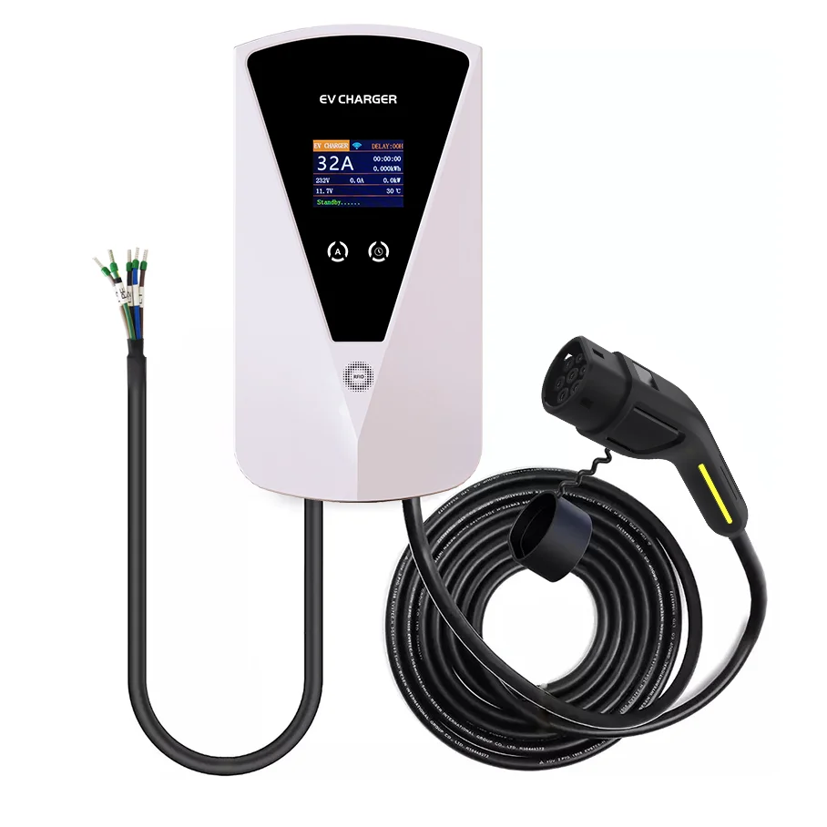 Wallbox 11kw Byd Charging Station 16a Type1/type2/gbt Plug Fast ...