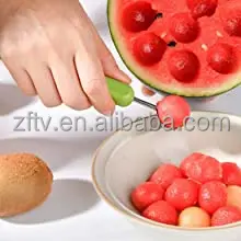 Melon Baller Scoop Set Professional 4 in 1 Stainless Steel Watermelon ...