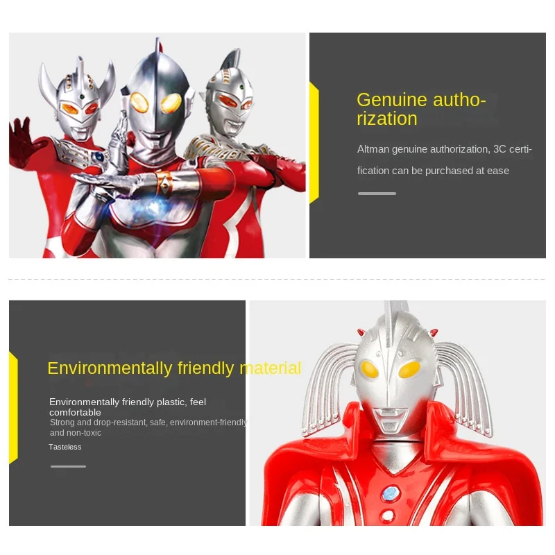 Original Ultraman Cool Cloak Action Figure Transformation Toy Set Boy ...