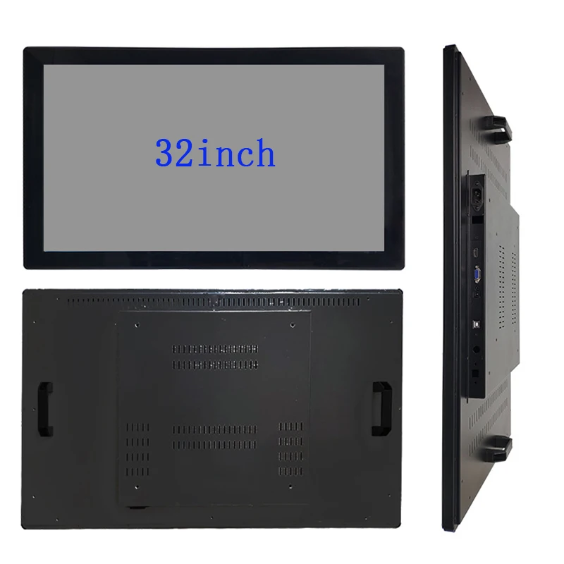 Embedded Installation Industrial Open Frame Capacitive Touch Display ...
