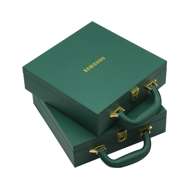 Luxury Cosmetic Pu Leather Gift Boxes - Trunk Beauty Storage