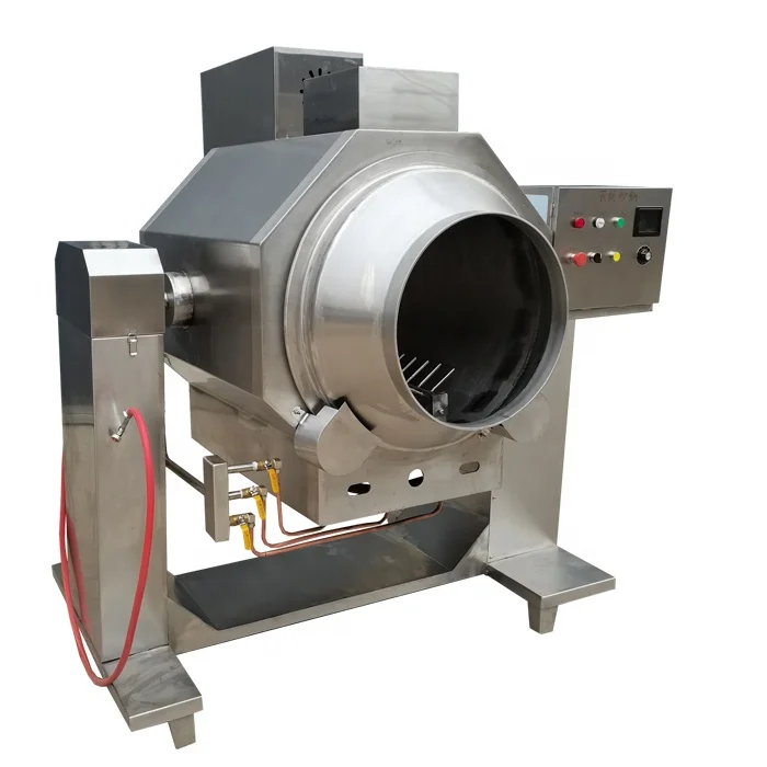 Kitchen Automatic Rotating Fried Rice Cooker Restaurant Cooking Machine ...