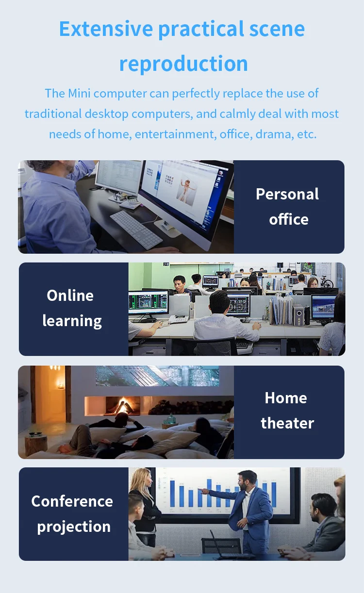 Ultra-thin Mini Pc Bt4 Intel I5-11320h Support Ram 4gb 64gb 4*usb Port ...