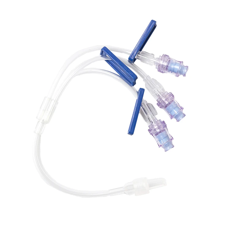 Medical Needle Free Connector with Extension Tube - Iv-set