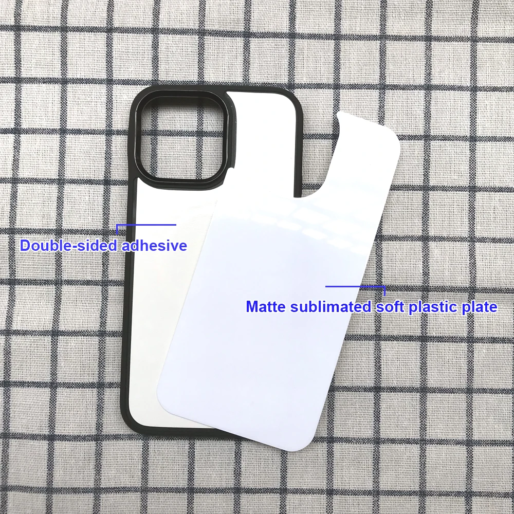 Blank 2d Sublimation Cell Phone Tpu Cases Wireless Charging With Magnet ...