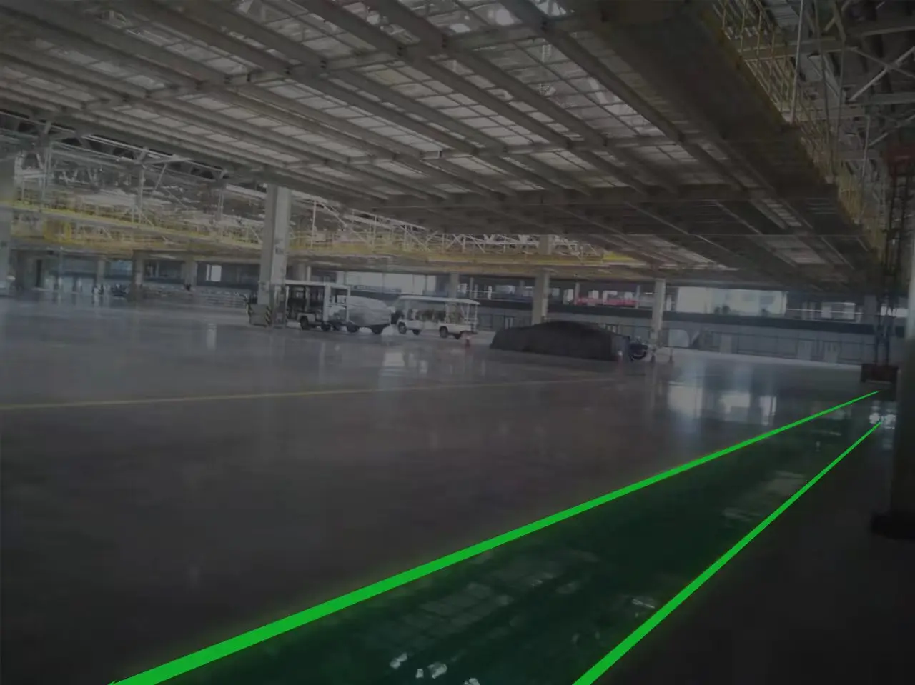 Laser Mark Walkways Industrial Virtual Pedestrian Sidewalk Laser Line ...