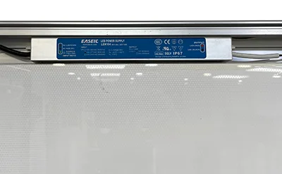 Waterproof Aluminum Profile Hinged Lockable Door Outdoor Advertising ...