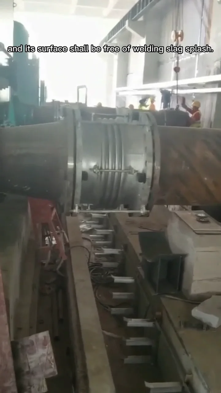 Ss Flange Connection Corrugated Compensator Sleeve Type Pipeline Metal ...