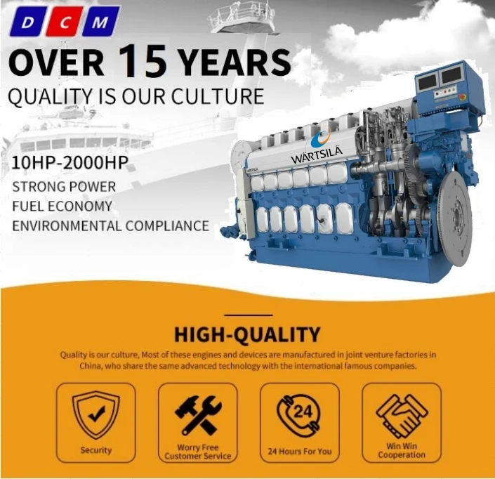 DCM OEM Spares - Wartsila L20 Marine Engine Spare Parts