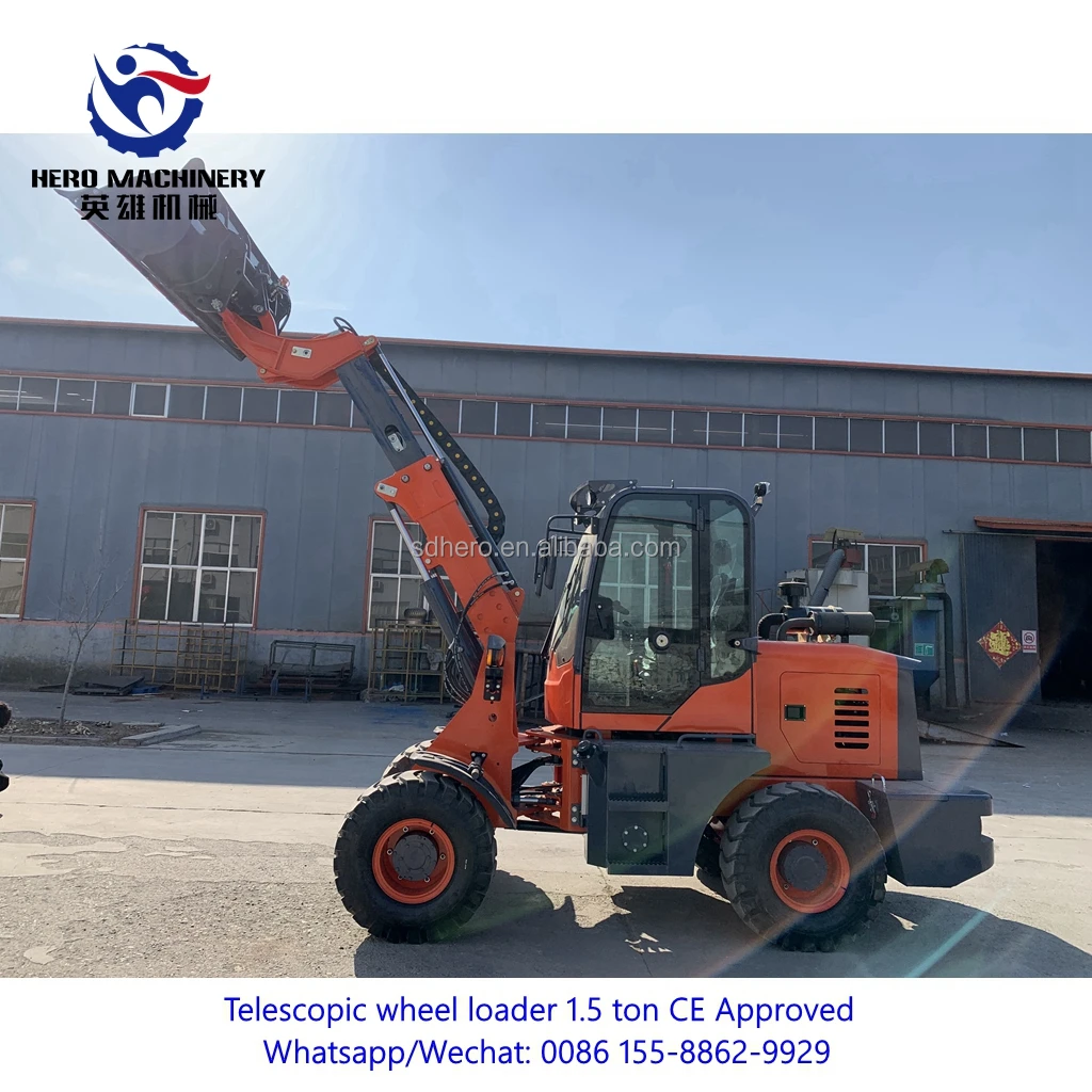 Cheap Telescopic Loader Trade Mr1500 4x4 Small 1.5ton Mini Wheel Loader Made In China With Epa ...