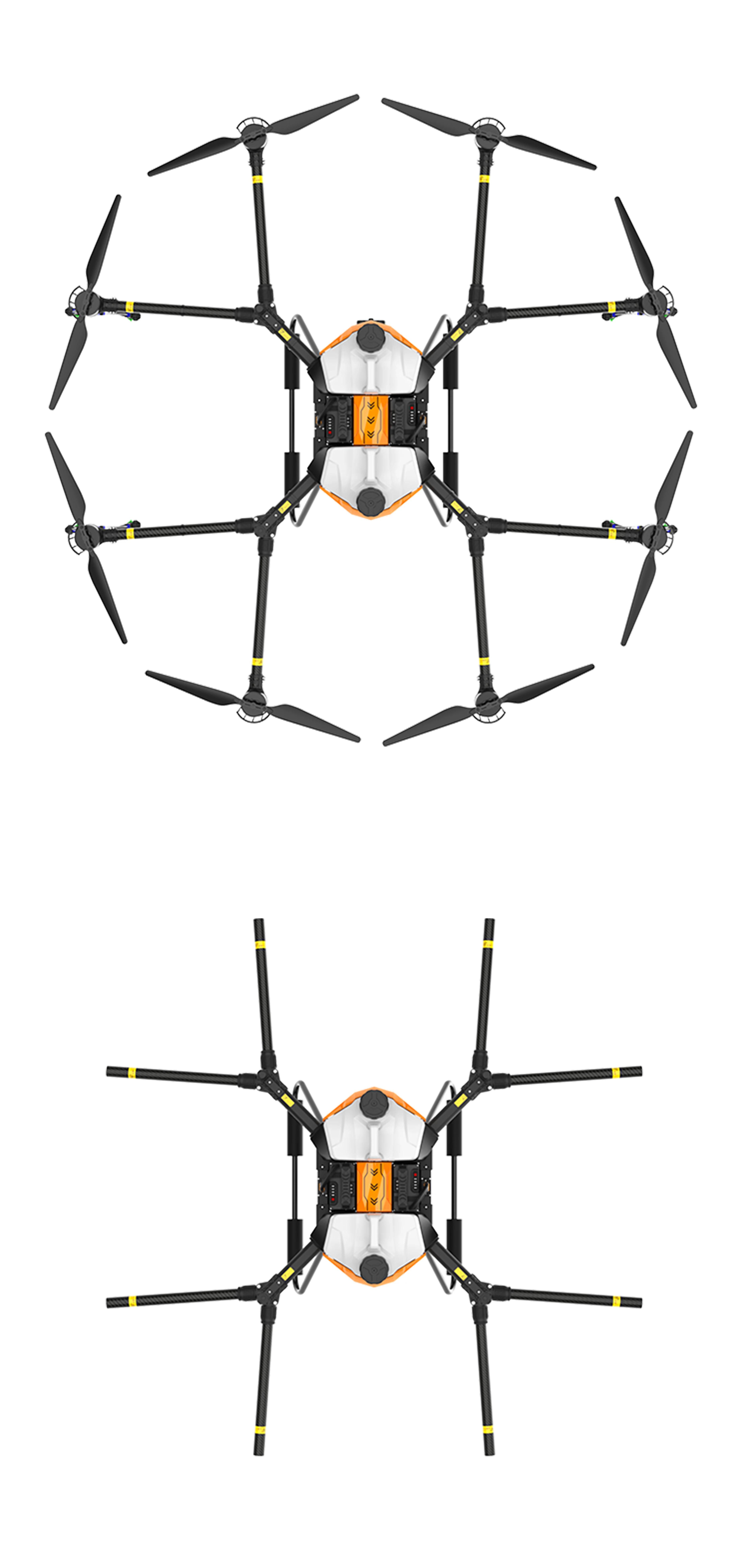 EFT G20 Agricultural Spray Drone Frame 8 Axis - Double 10L Tank