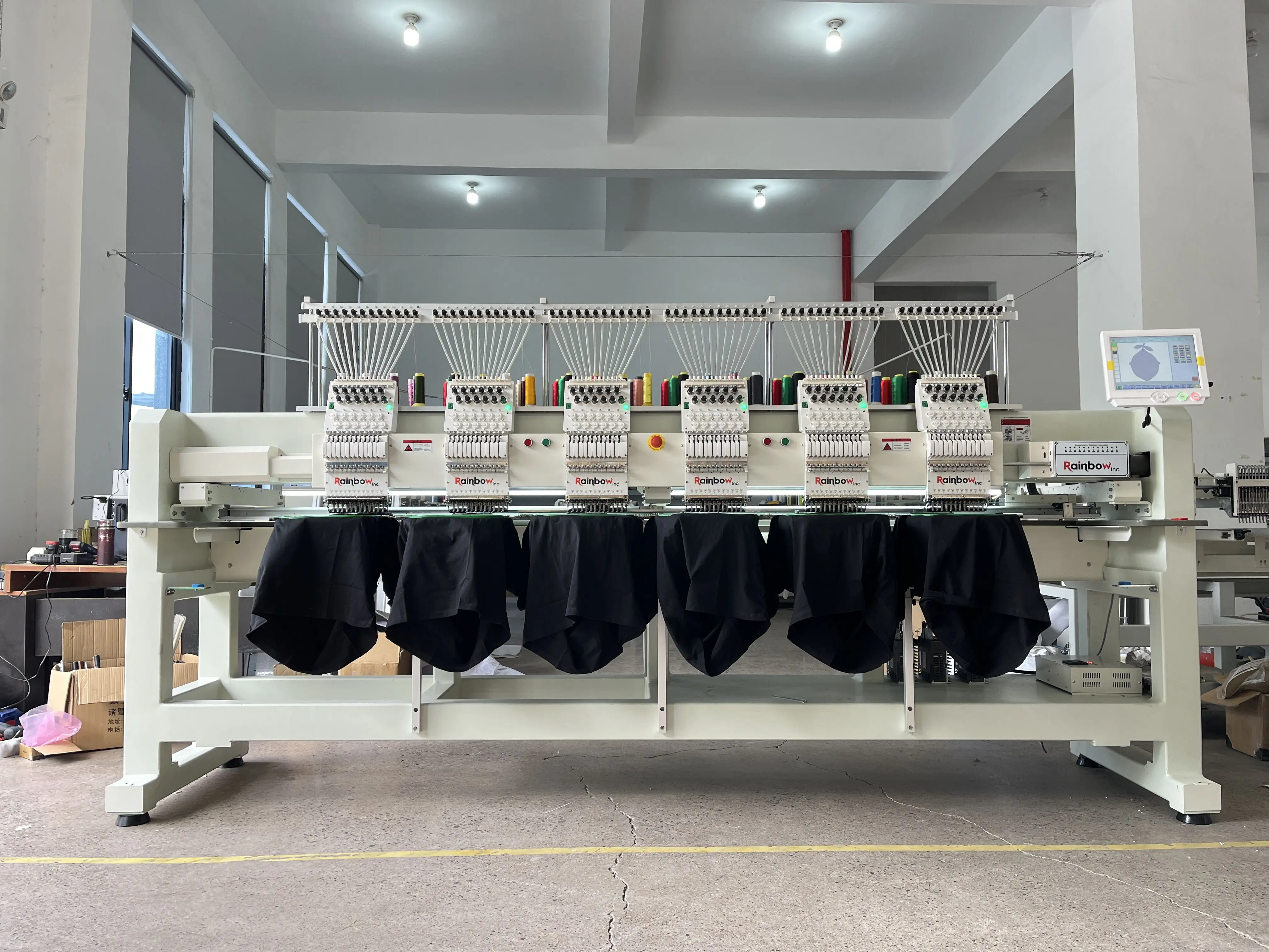 Feiya Industrial Embroidery Machine - 6 Head for Embroidery