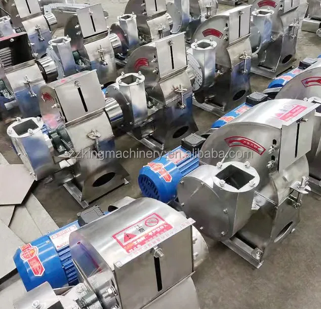 304 Food Grade Stainless Steel Hammer Mill Feed Grinder