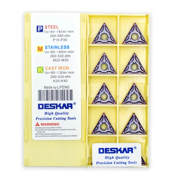 DESKAR TNMG160404-MA LF6018 CNC Turning Tools - Precision