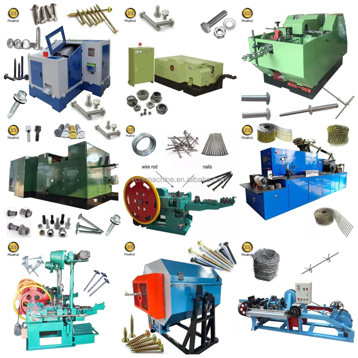 Hot Sale Automatic Bolt and Nut Making Machine - 200pcs/min, CE ...