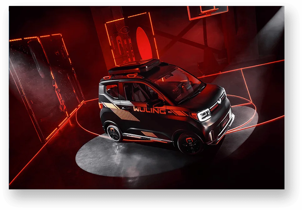 Wholesale Wuling Hongguang Mini Ev Electric Car 2024 170km 215km Coche ...