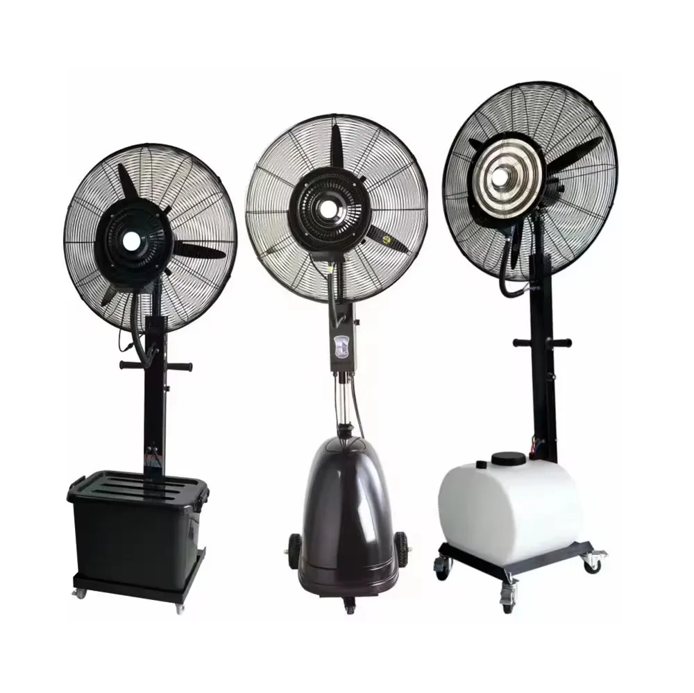2026 Modern Water Mist Fan with Big Water tank in Strong Winds and Mist ...