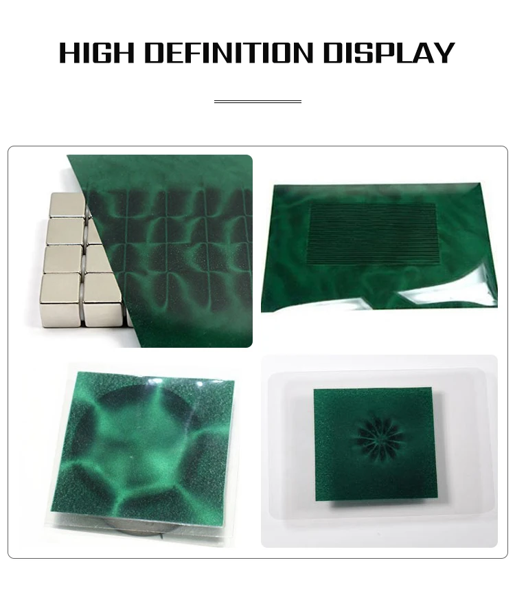 Hot Sale Various Sizes Magnetic Pole Observation Plate / Magnetic Field ...
