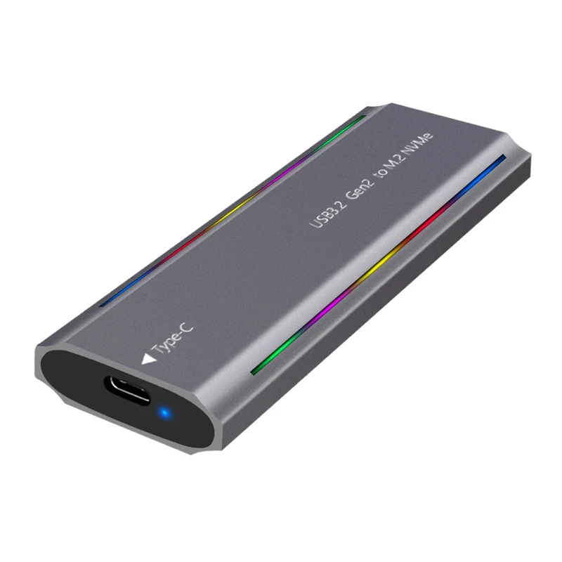 PCIe M.2 NVME SSD External Enclosure case Support up to 4TB 2230 2242 ...