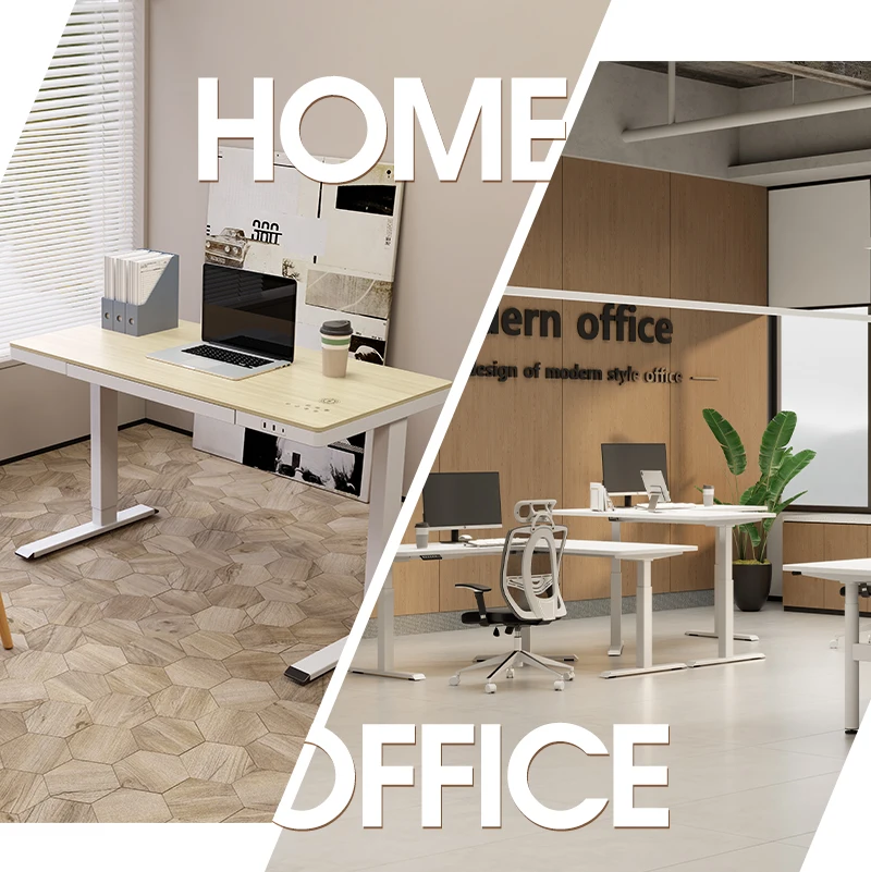 2AF3 Modern Standing Computer Table - Dual Motor Height Adjustable