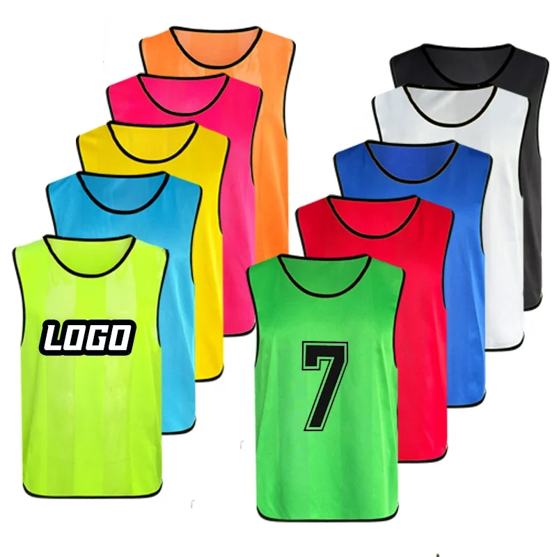 Hot sale Custom breathable soccer training vest football pinnies ...
