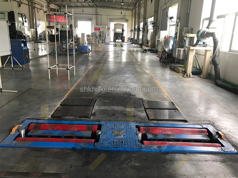 Vehicle Inspection Station Test Line Car Brake / Speedometer Speed ...